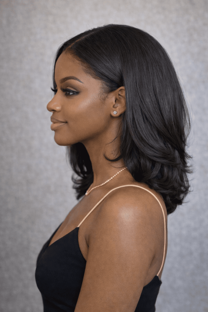 14″ Yaki Body Wave Wig – Glueless HD Lace | Natural Look Hair ...